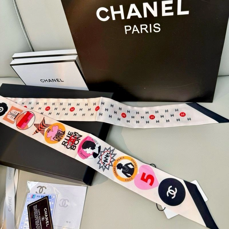 Brand-authenticated Chanel Silk