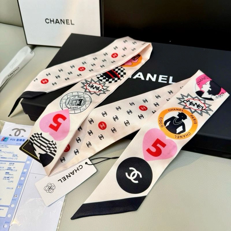 Brand-authenticated Chanel Silk