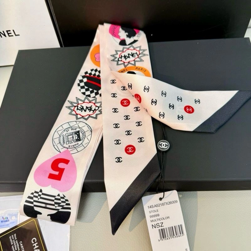 Brand-authenticated Chanel Silk