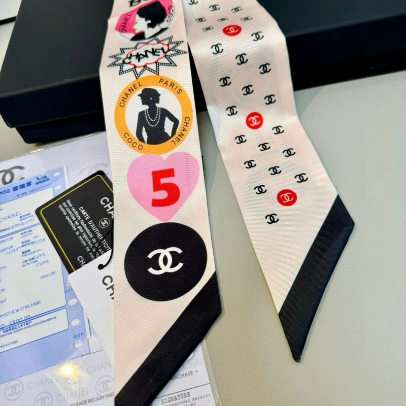 Brand-authenticated Chanel Silk