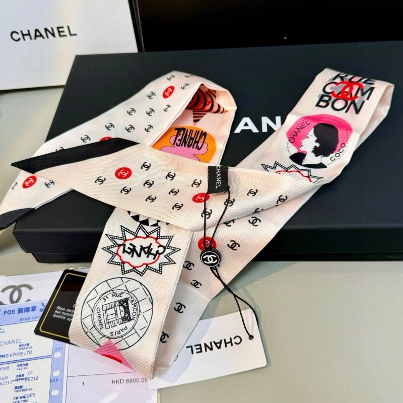 Brand-authenticated Chanel Silk
