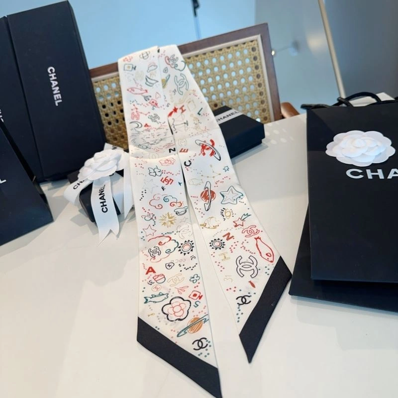 Brand-authenticated Chanel Silk