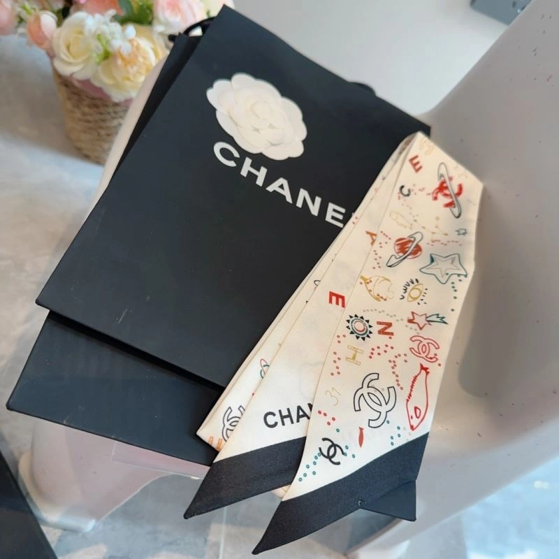 Brand-authenticated Chanel Silk