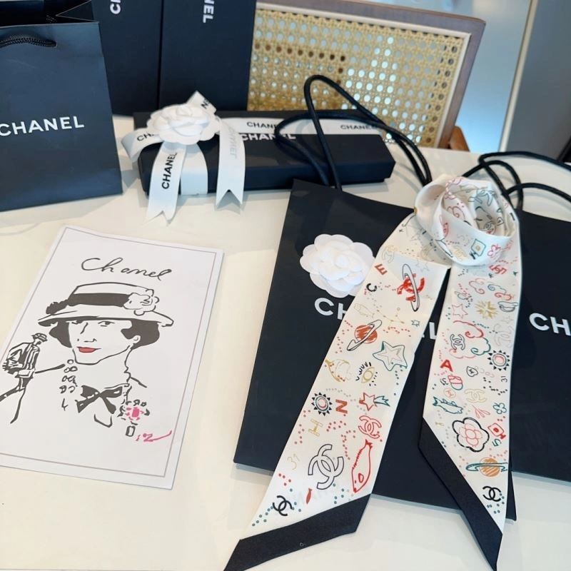 Brand-authenticated Chanel Silk