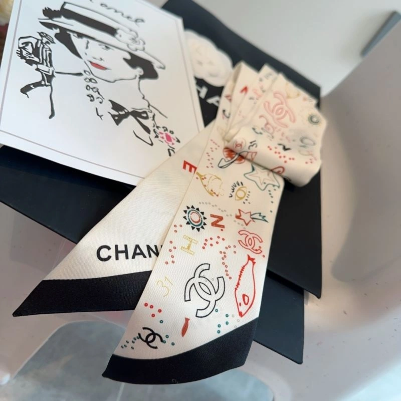 Brand-authenticated Chanel Silk