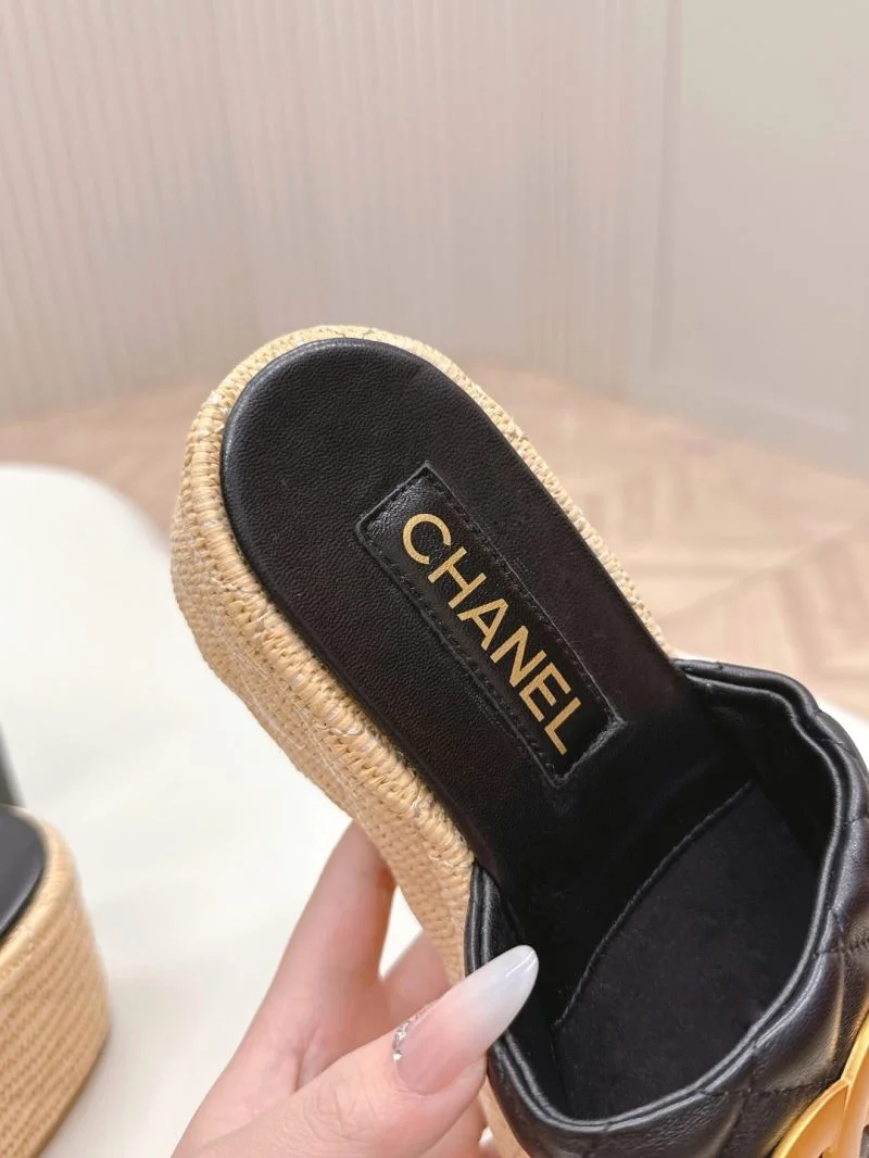 Precise copy Chanel Slippers