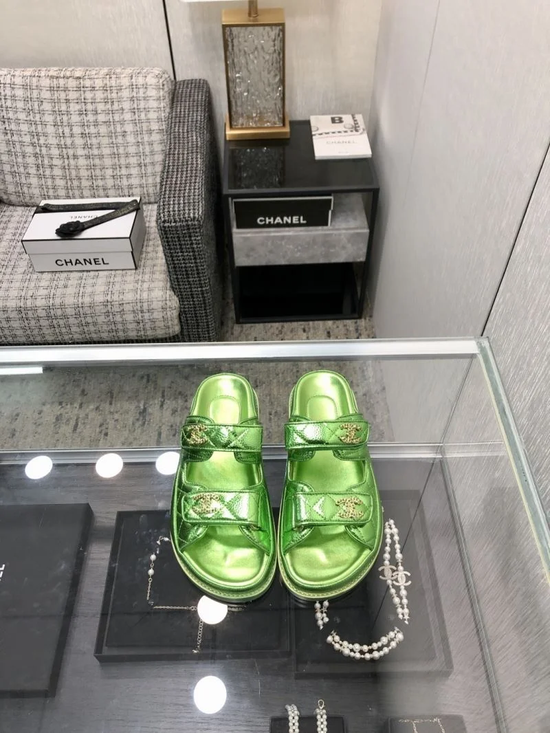 Precise copy Chanel Slippers