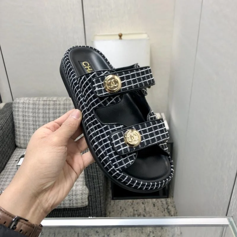 1:1 copy Chanel Slippers