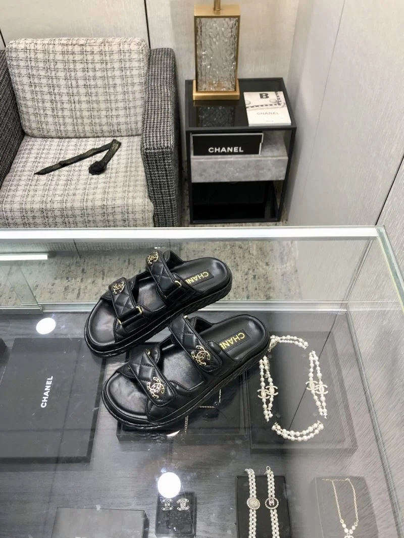 Precise copy Chanel Slippers