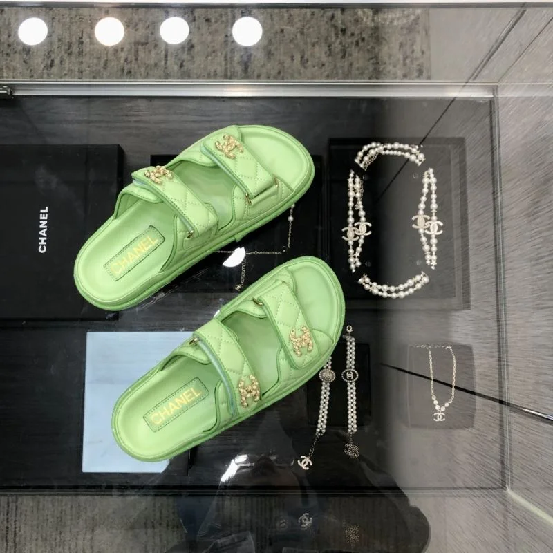 1:1 copy Chanel Slippers