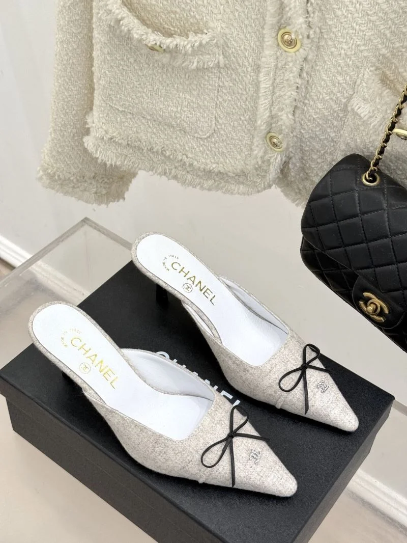 Precise copy Chanel Slippers