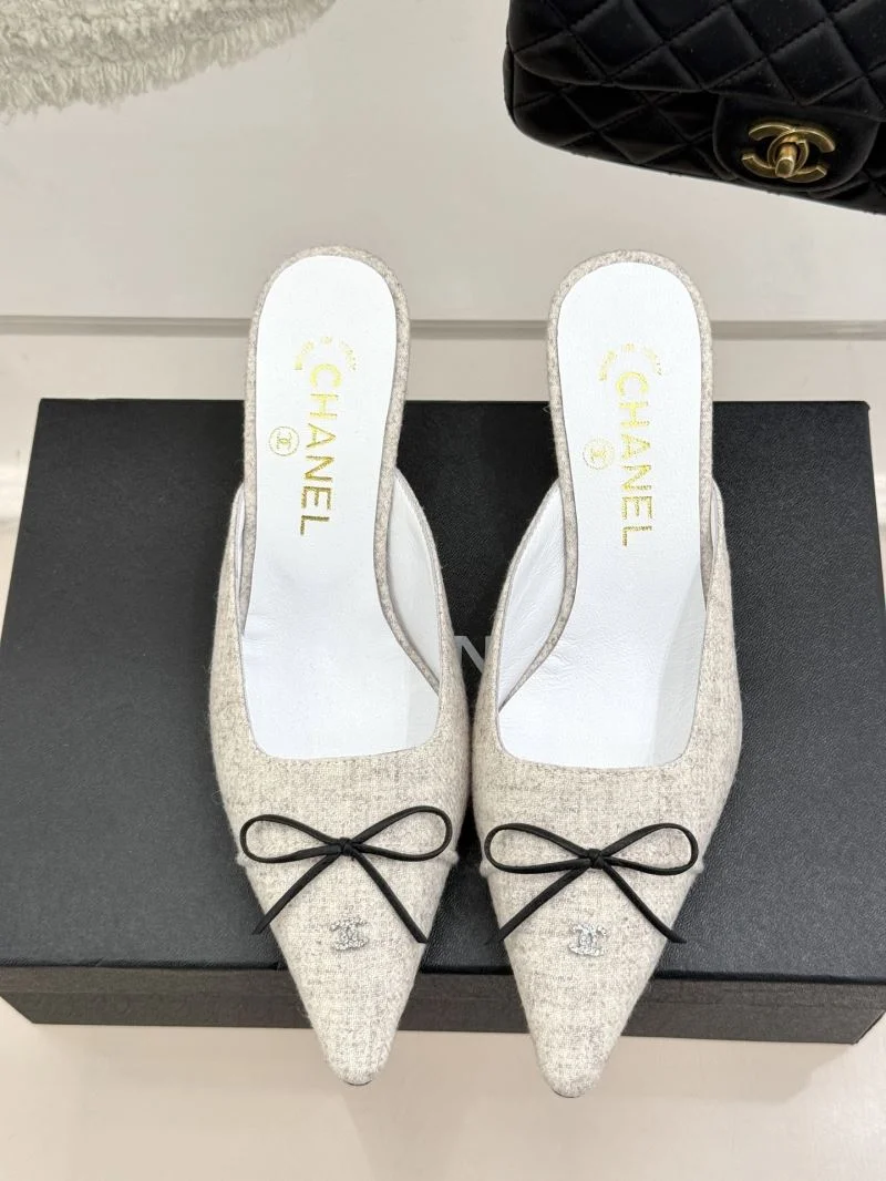 Precise copy Chanel Slippers
