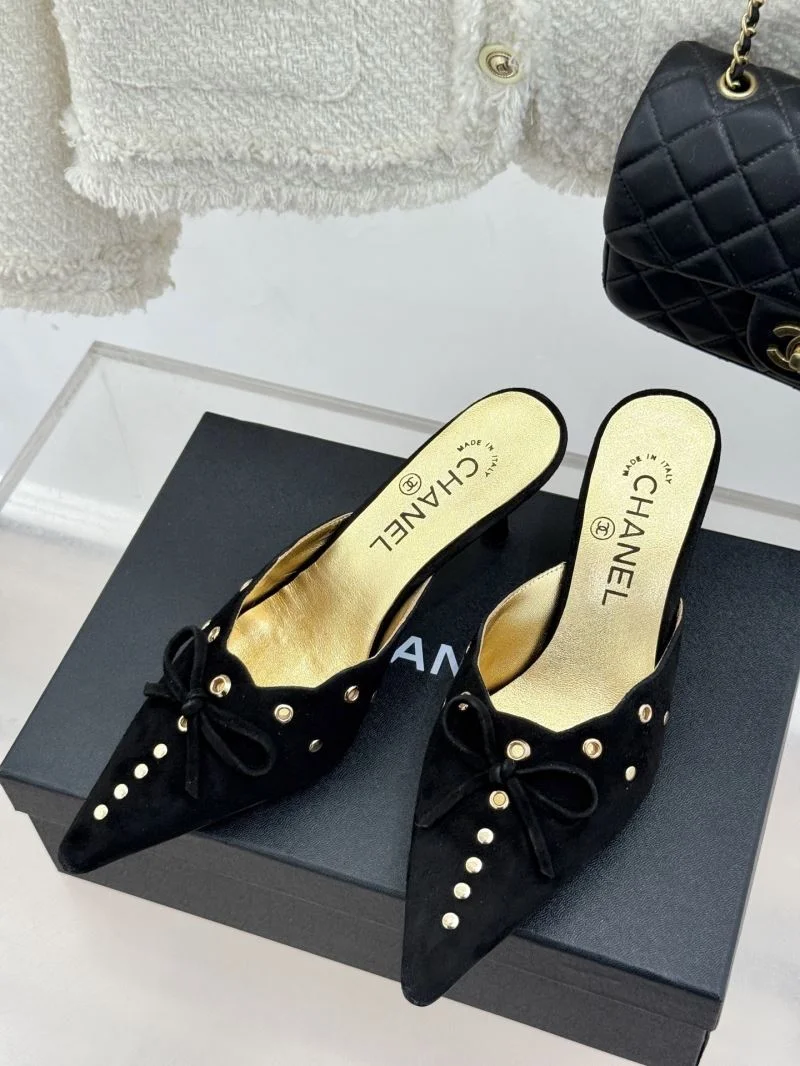 Precise copy Chanel Slippers