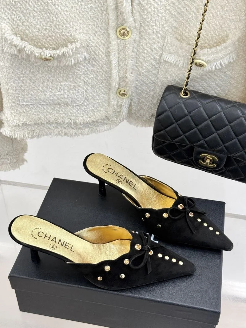 Precise copy Chanel Slippers