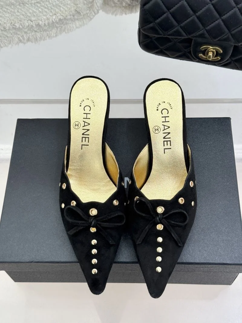 Precise copy Chanel Slippers