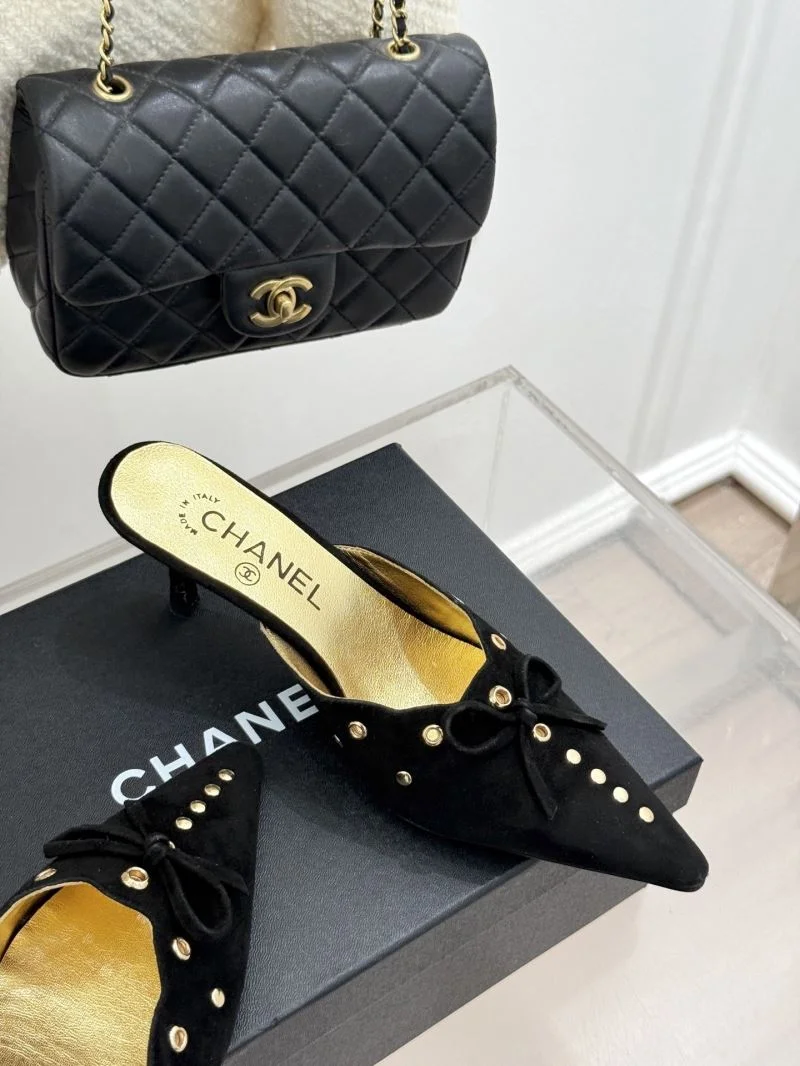 Precise copy Chanel Slippers