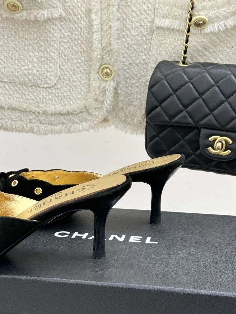 Precise copy Chanel Slippers