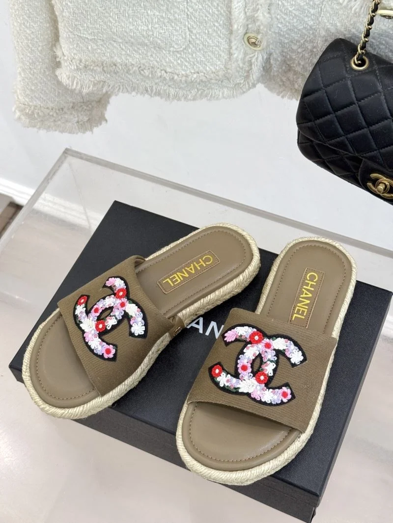 Exact replica Chanel Slippers