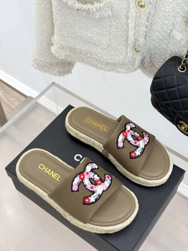 Exact replica Chanel Slippers