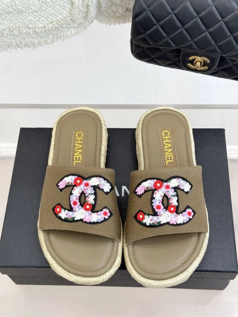 Exact replica Chanel Slippers