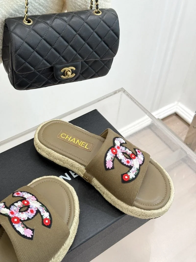 Exact replica Chanel Slippers