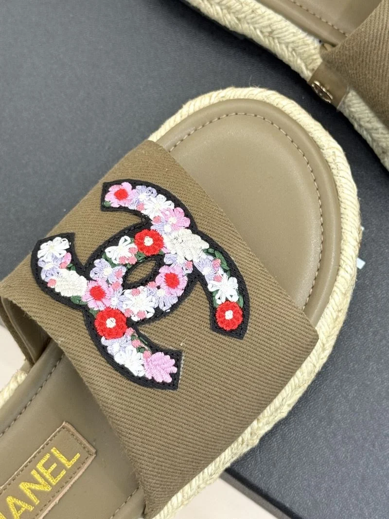 Exact replica Chanel Slippers