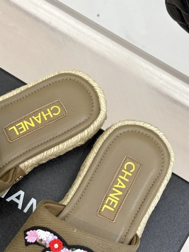 Exact replica Chanel Slippers