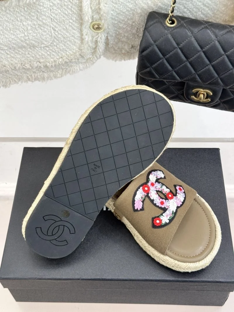 Exact replica Chanel Slippers