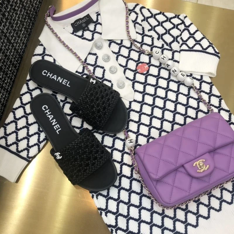 Mirror quality Chanel Slippers