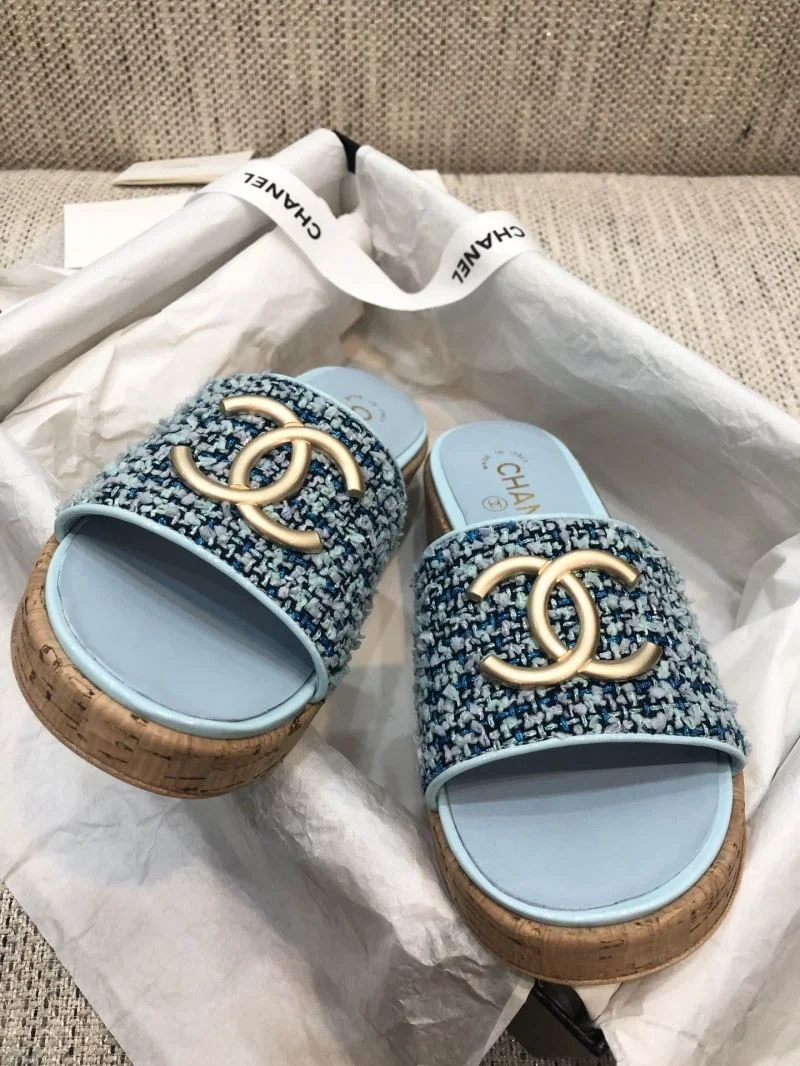 Brand-authenticated Chanel Slippers