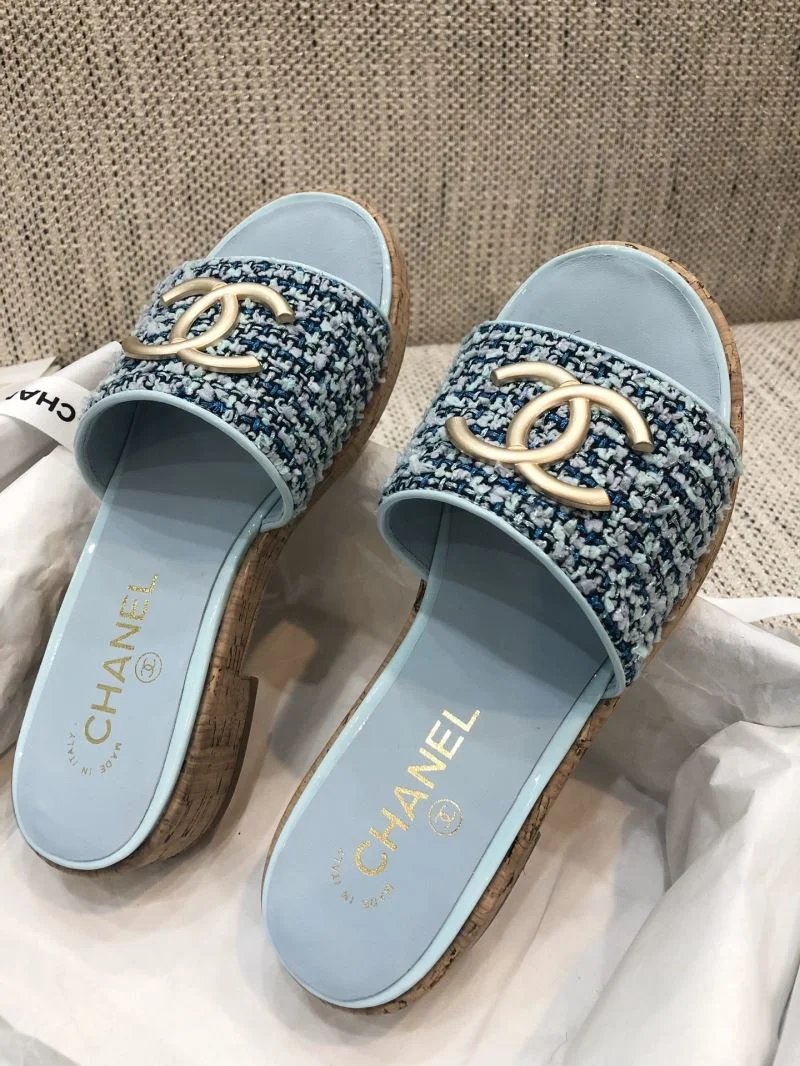 Brand-authenticated Chanel Slippers