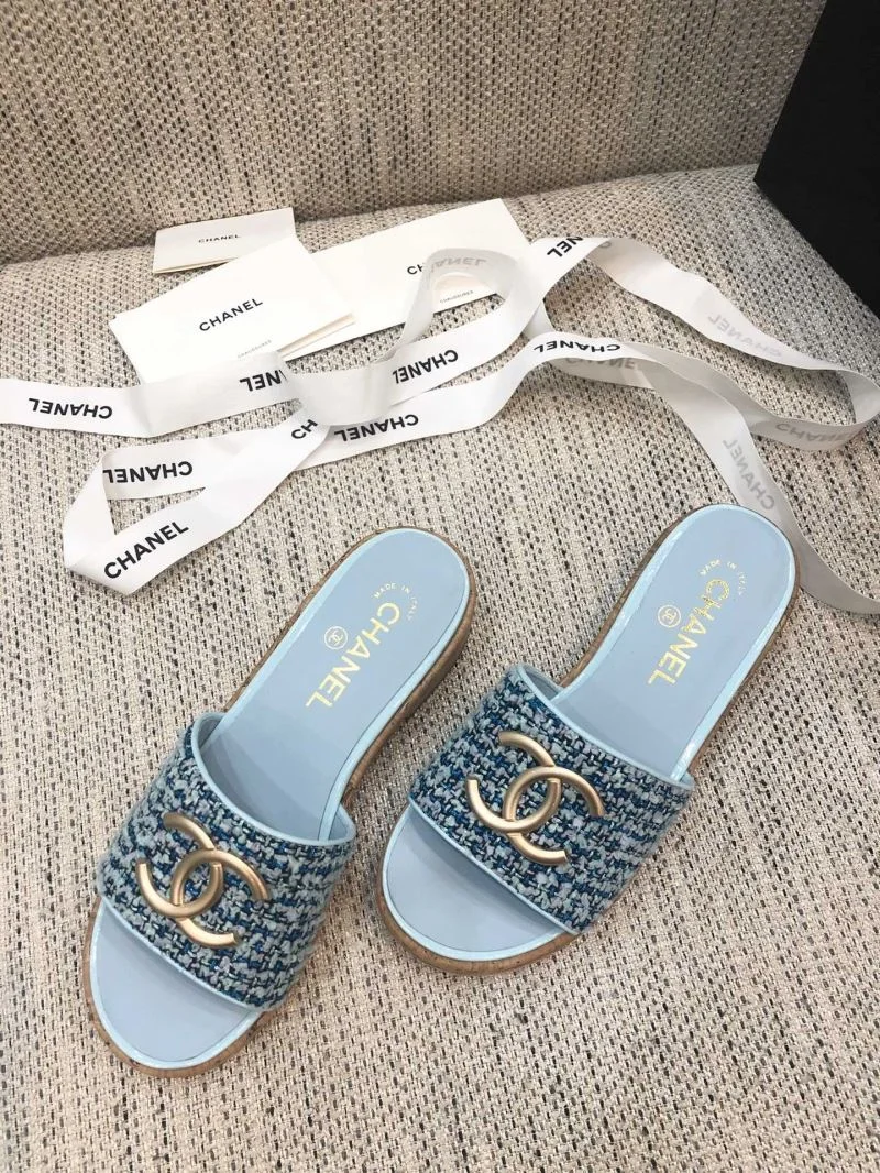 Brand-authenticated Chanel Slippers