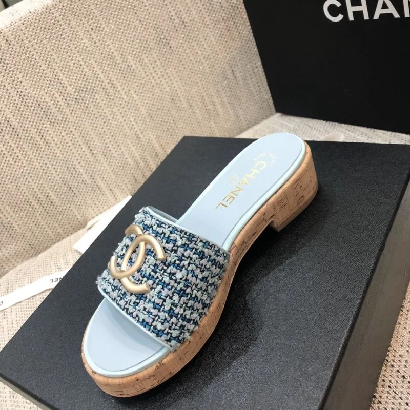 Brand-authenticated Chanel Slippers