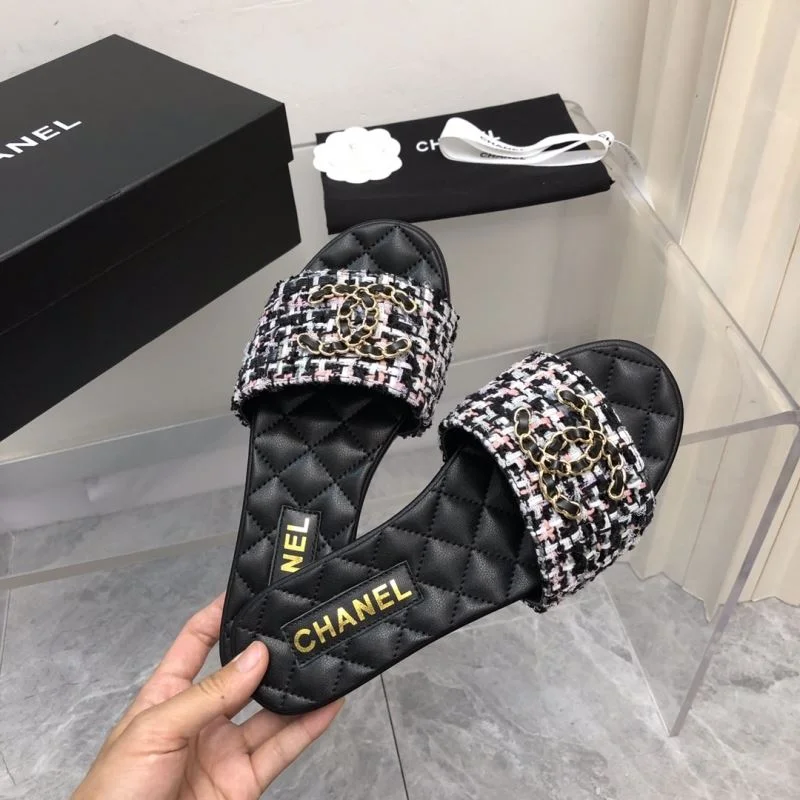 1:1 copy Chanel Slippers