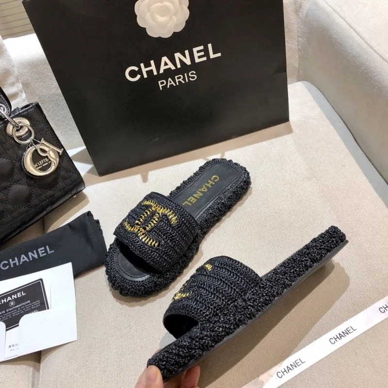 Mirror quality Chanel Slippers