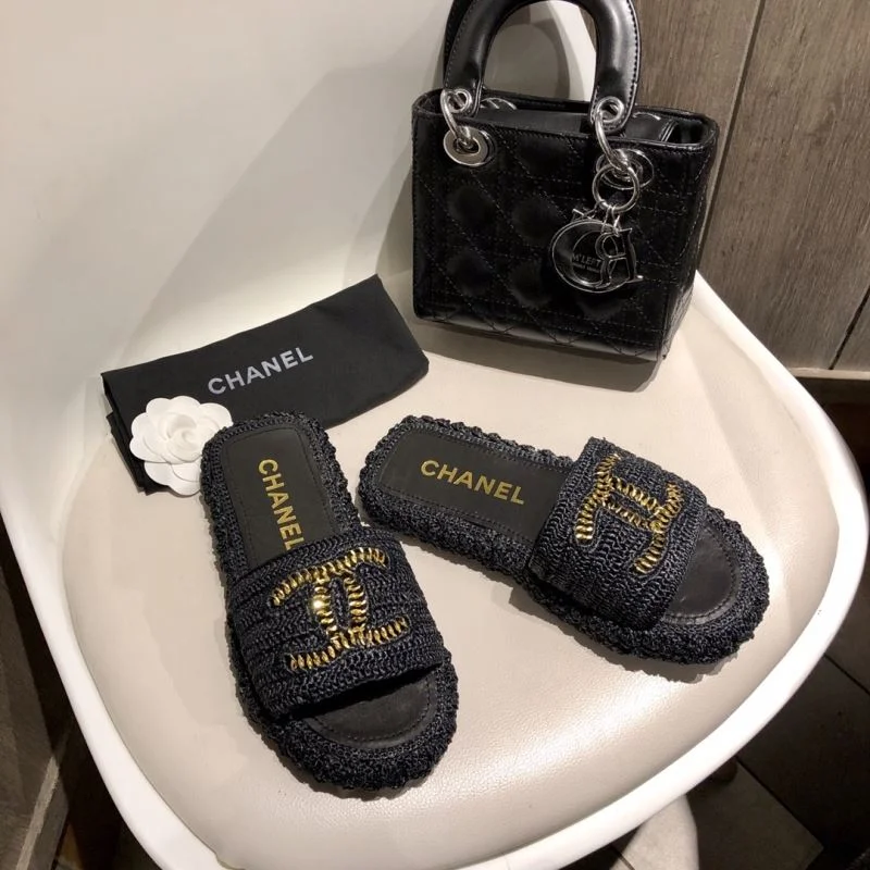 Mirror quality Chanel Slippers