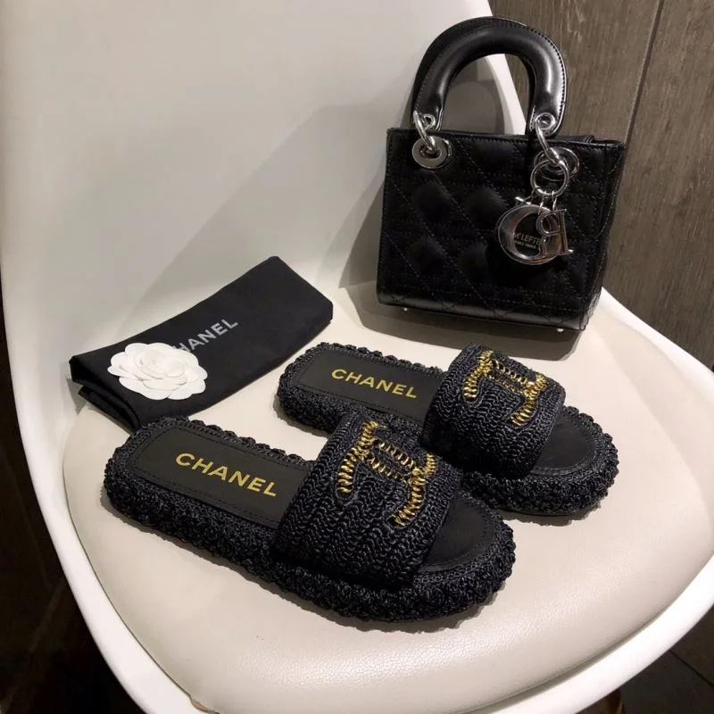 Mirror quality Chanel Slippers