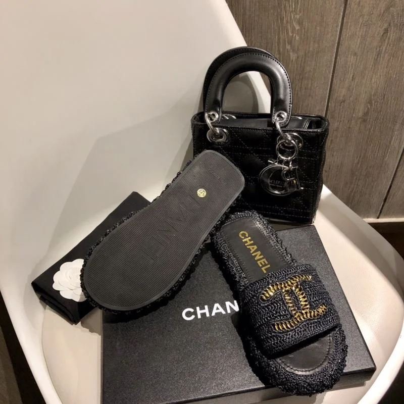 Mirror quality Chanel Slippers