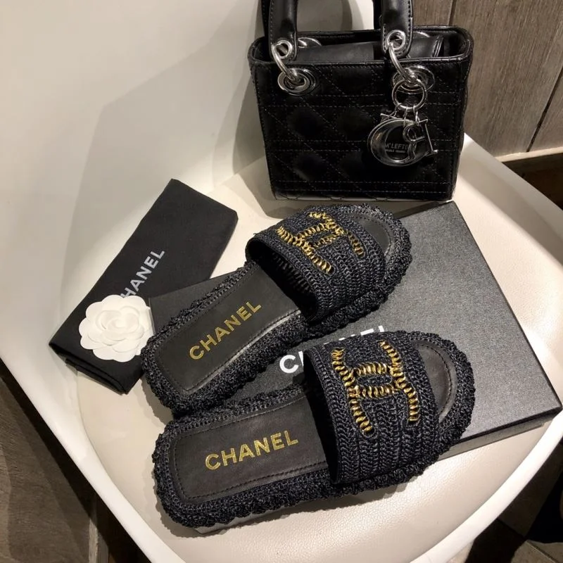 Mirror quality Chanel Slippers