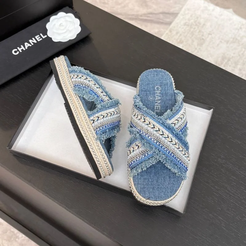 Real Chanel Slippers