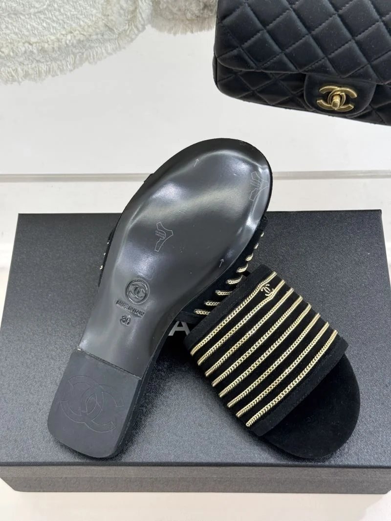 Indistinguishable Chanel Slippers