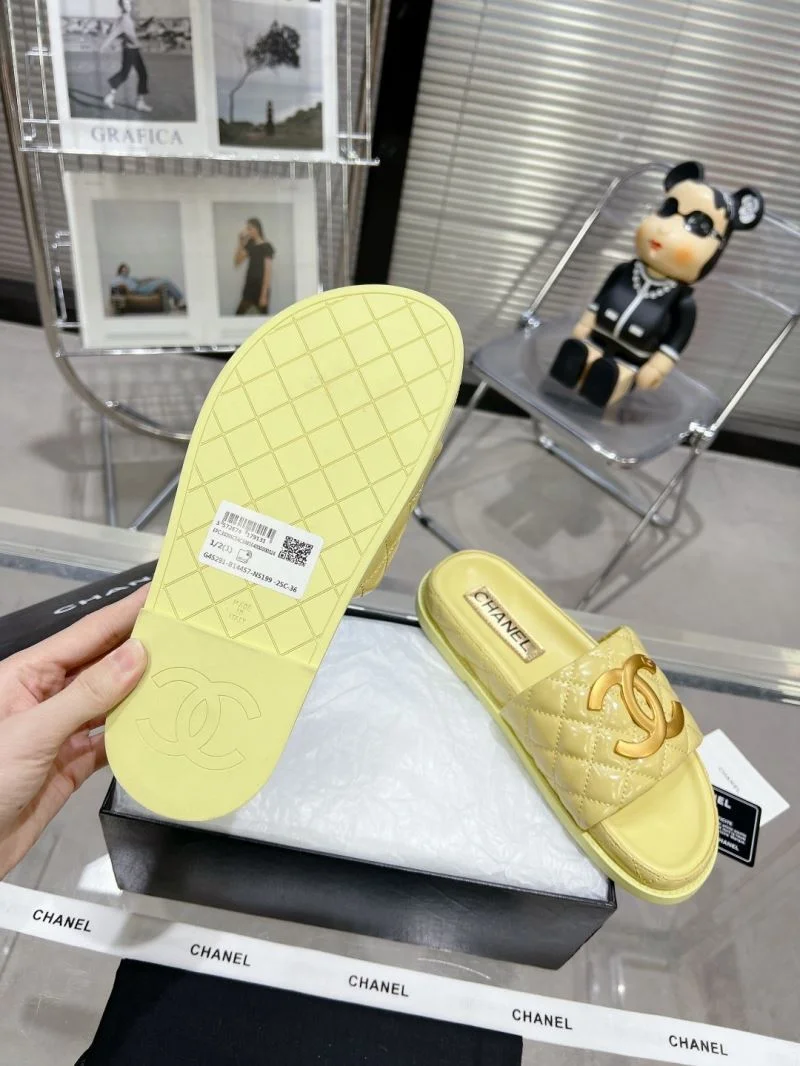 Brand-authenticated Chanel Slippers