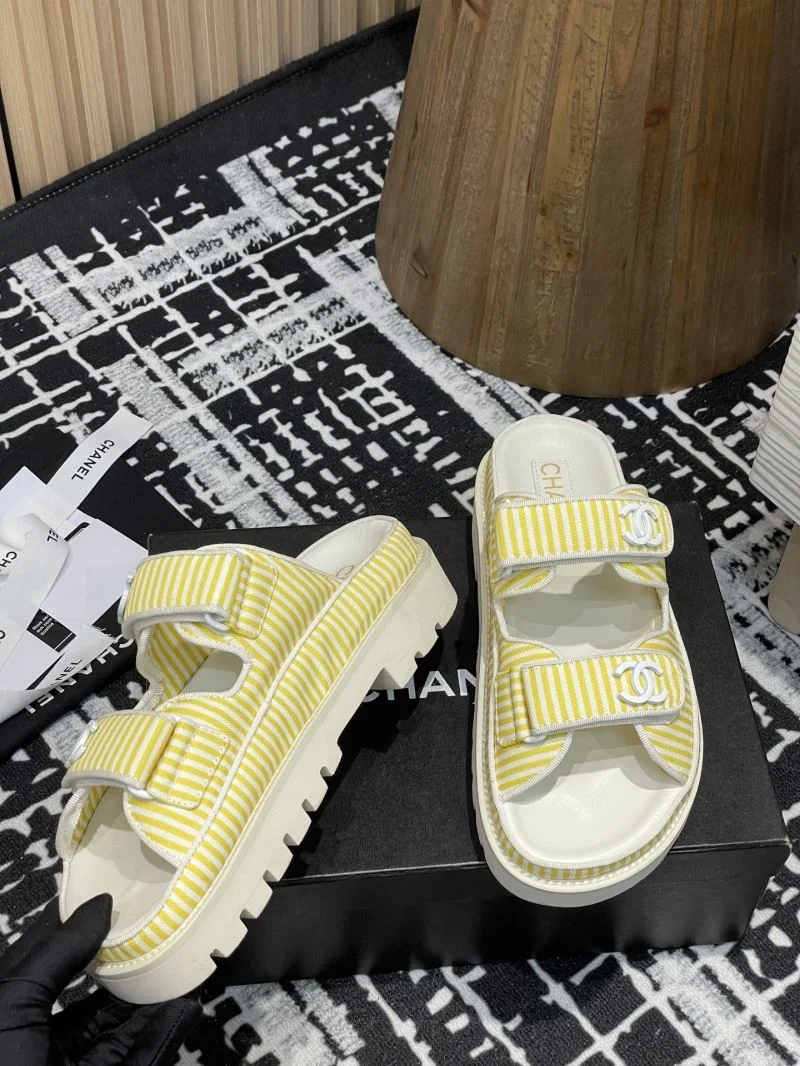 Exact replica Chanel Slippers