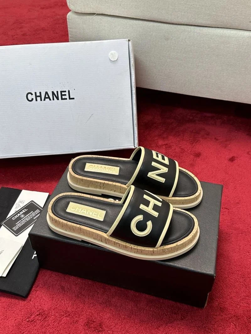 Exact replica Chanel Slippers