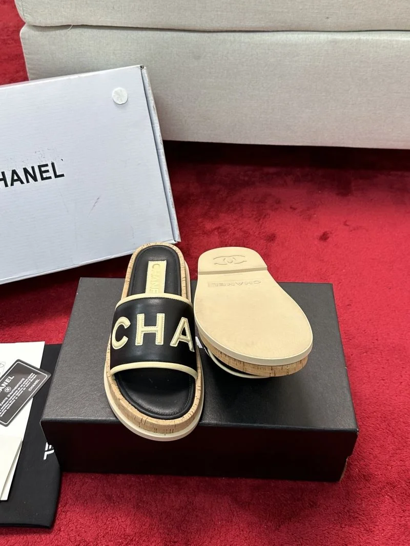 Exact replica Chanel Slippers
