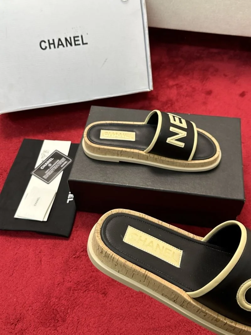 Exact replica Chanel Slippers