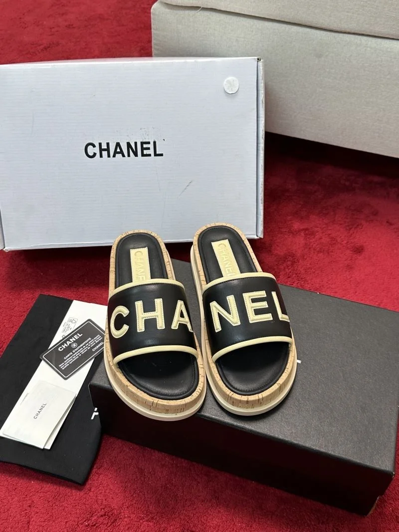 Exact replica Chanel Slippers