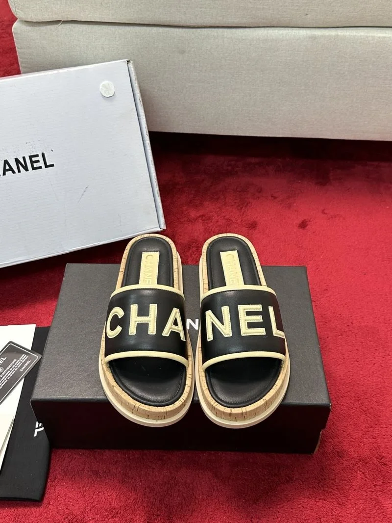 Exact replica Chanel Slippers