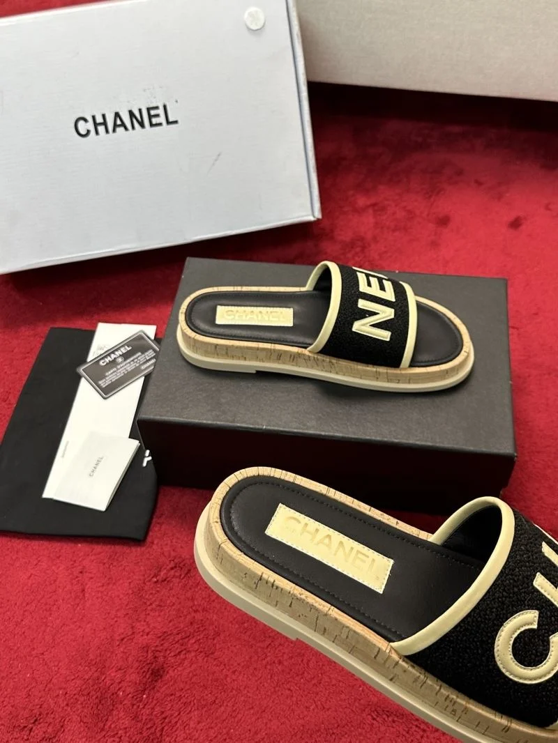 1:1 copy Chanel Slippers