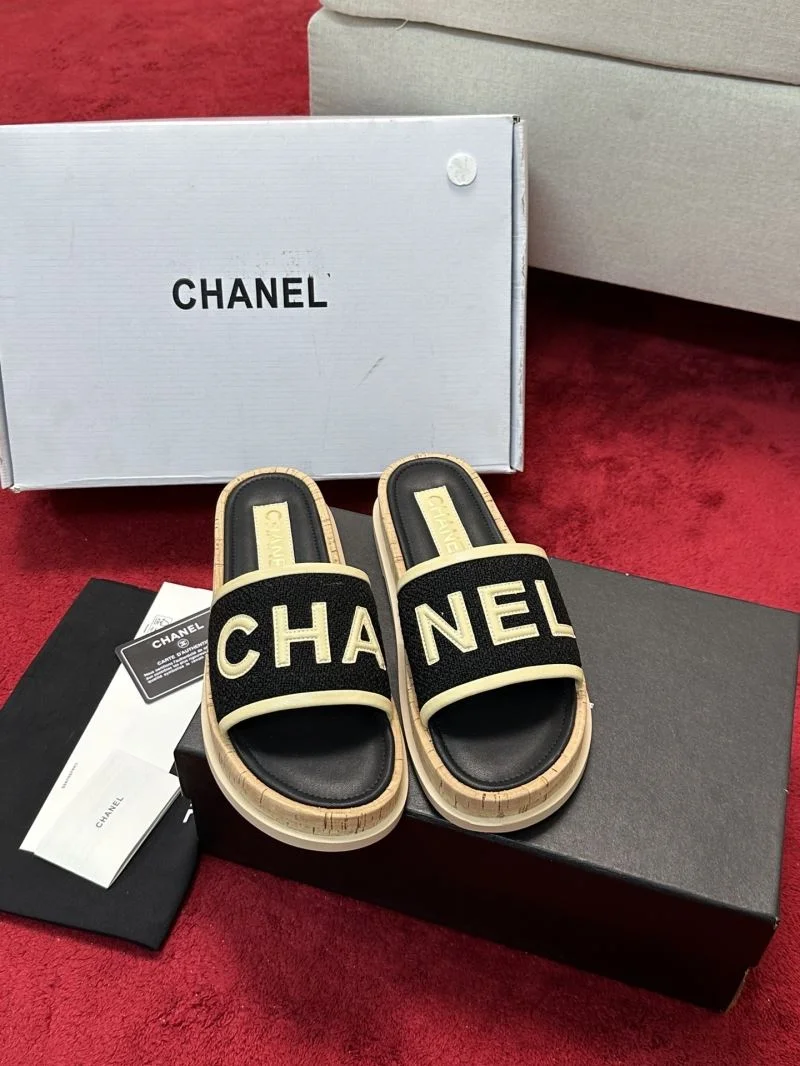 1:1 copy Chanel Slippers